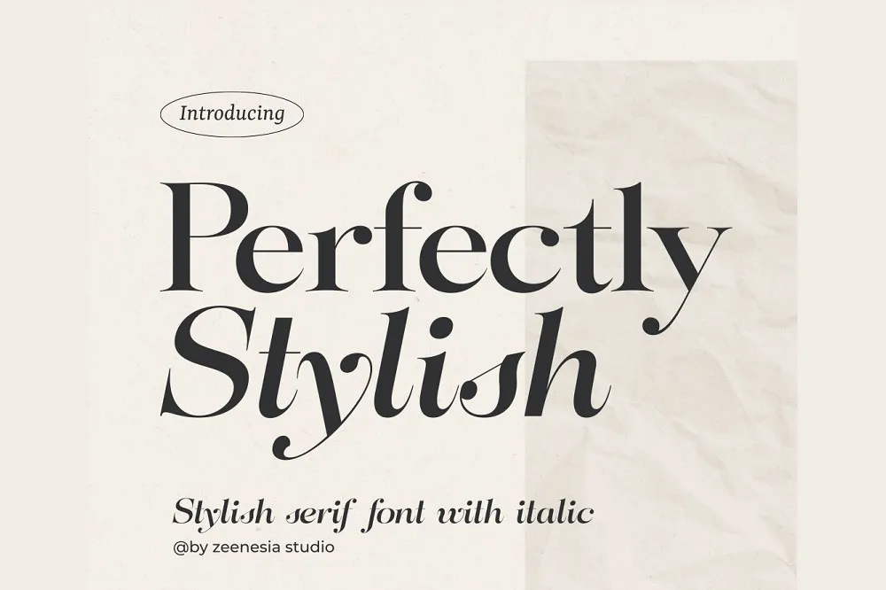 Perfectly Stylish Font - Kiwi Fonts