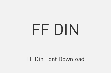 FF DIN Font Family - Kiwi Fonts