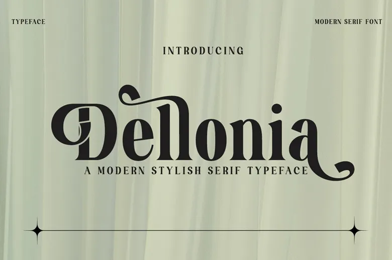Dellonia Font - Kiwi Fonts