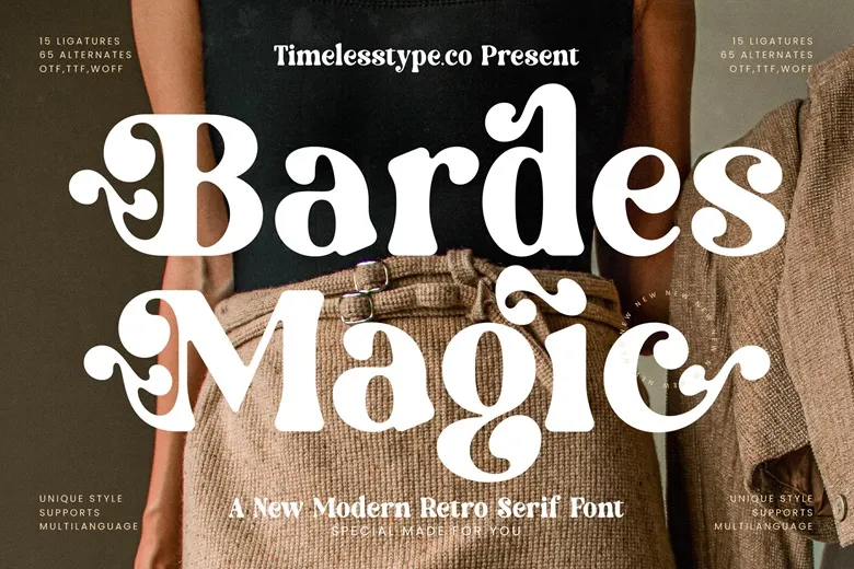 Bardes Magic Font - Kiwi Fonts