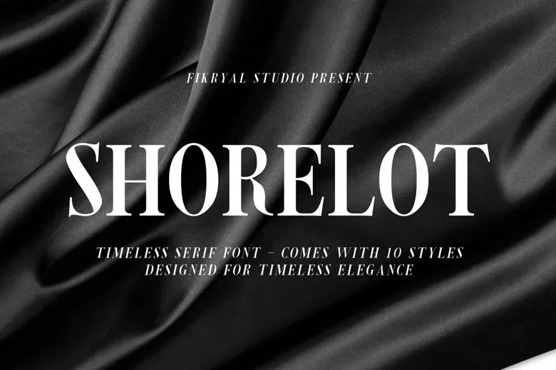 Shorelot Font Family - Kiwi Fonts
