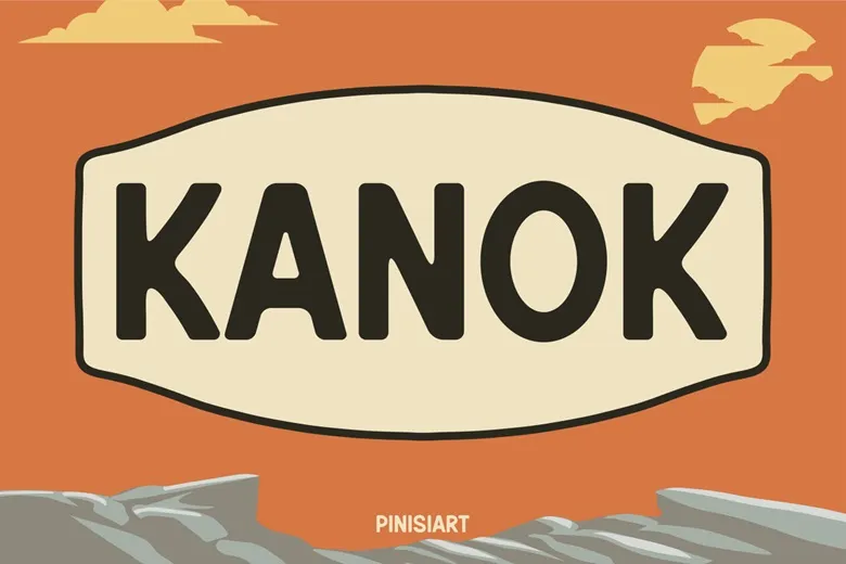 Kanok Font - Kiwi Fonts