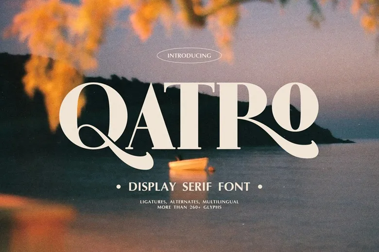 Qatro Font - Kiwi Fonts