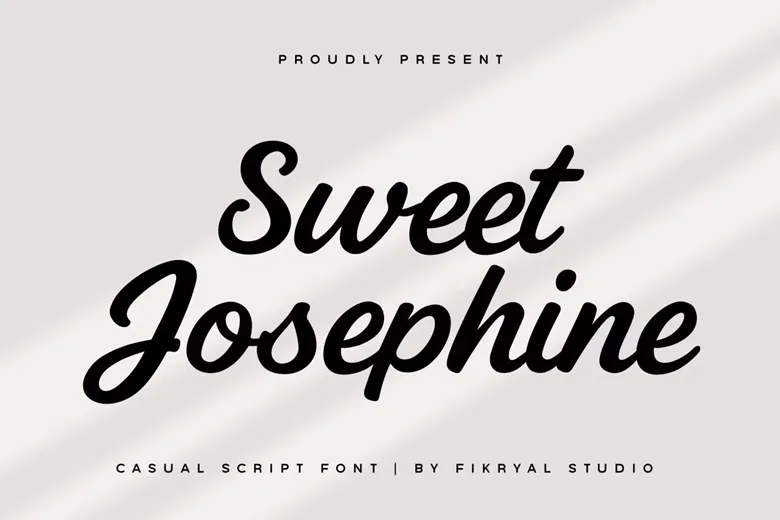 Sweet Josephine Font - Kiwi Fonts